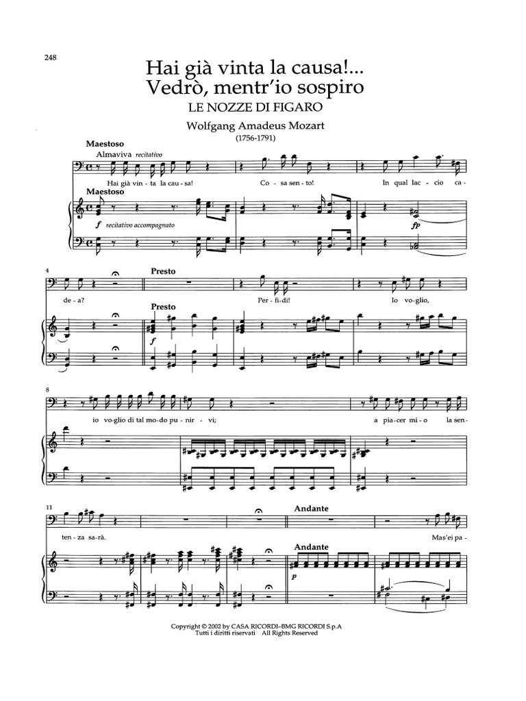 Hai Gia Vinta La Causa | PDF