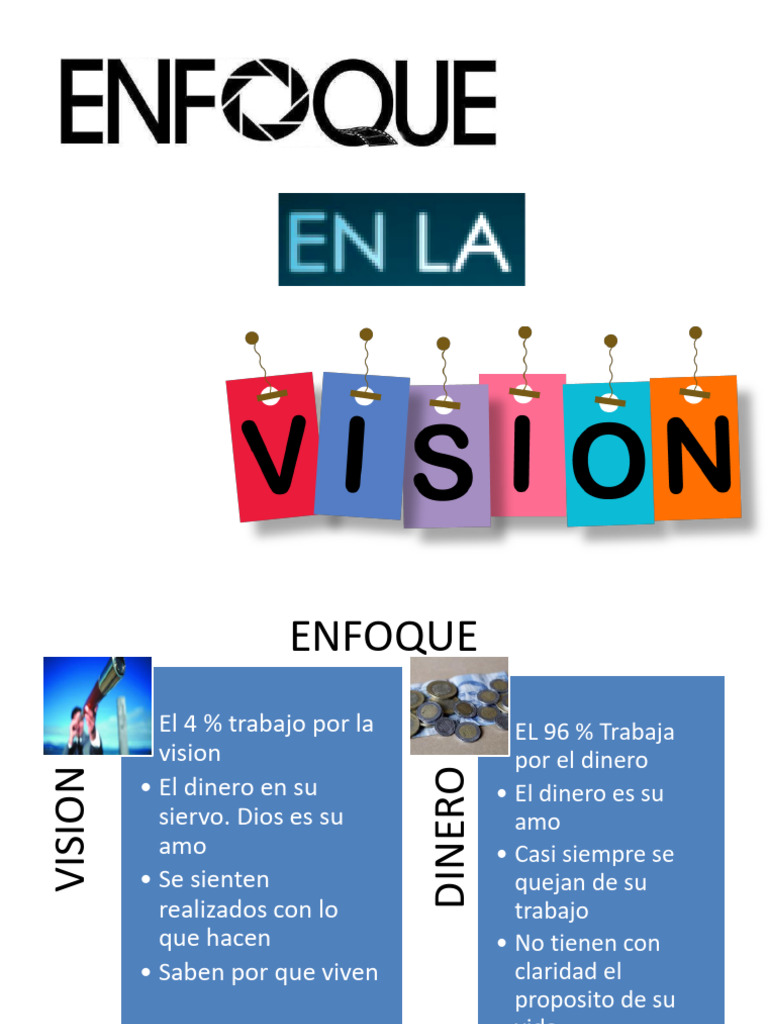 Una Vida Enfocada En La Vision Descargar Gratis Pdf Jesús