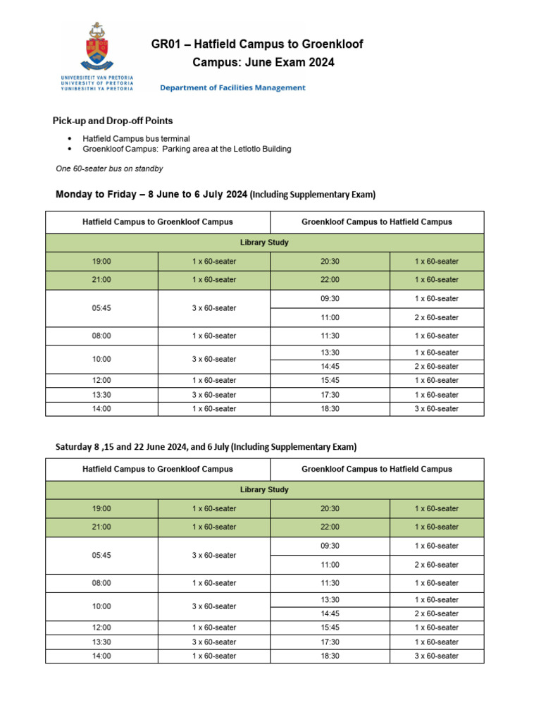 GR01 - Hatfield To Groenkloof Jun Exam 2024 | PDF