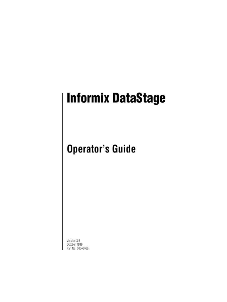 Dokumen - Tips - Datastage Administratoras Guide This Guide Describes Datastage Setup Routine ...
