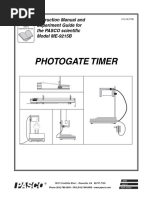 Vernier Photogate Tutorial with Logger Pro | PDF | Computer File | Pendulum