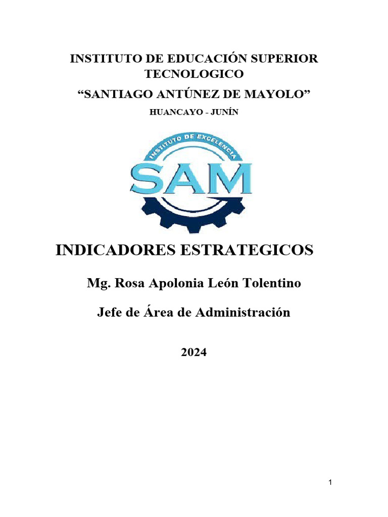 20 Junín Iest Santiago Antunez de Mayolo León Tolentino Rosa Apolonia Ie | PDF | Evaluación ...