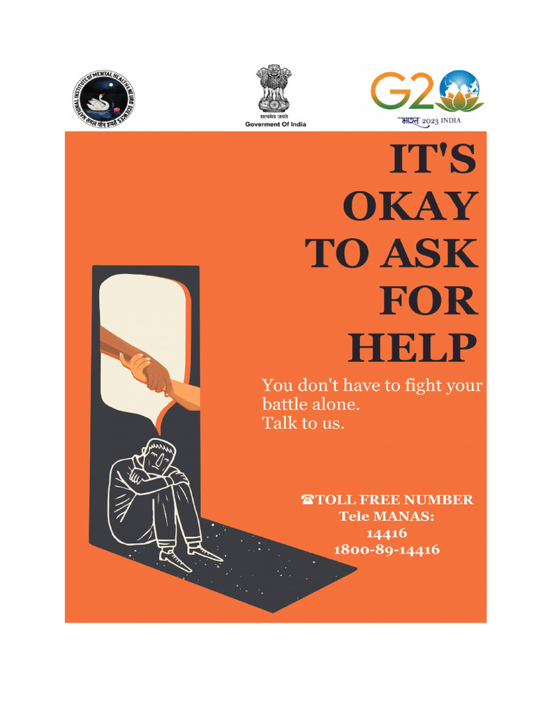 Tele-MANAS-material | PDF | Psychiatry | Mental Health