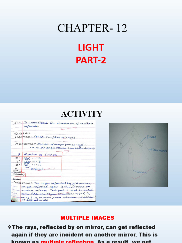 P-2 LIGHT | PDF | Mirror | Optics