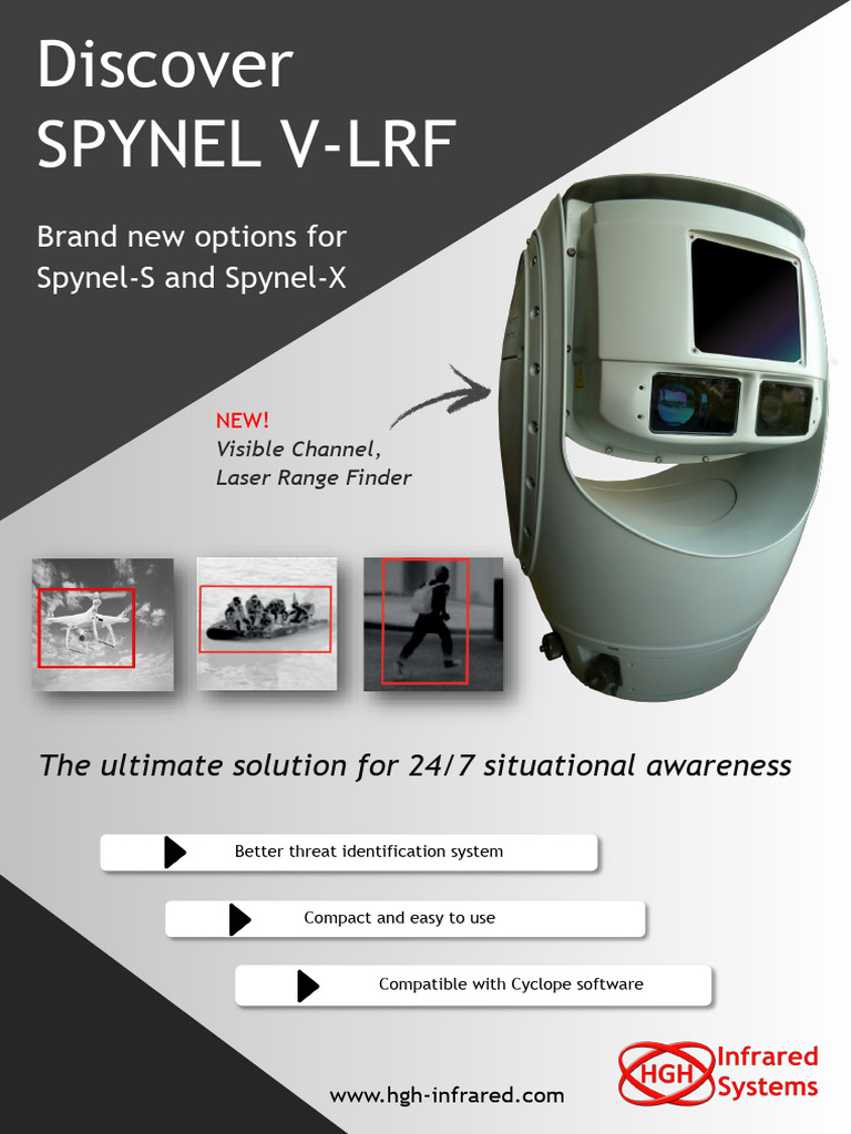 Spynel V-LRF Flyerweb | PDF | Unmanned Aerial Vehicle | Camera