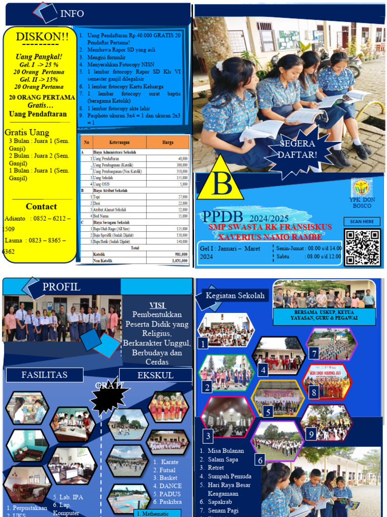 Brosur Xaverius 2024-2025 | PDF