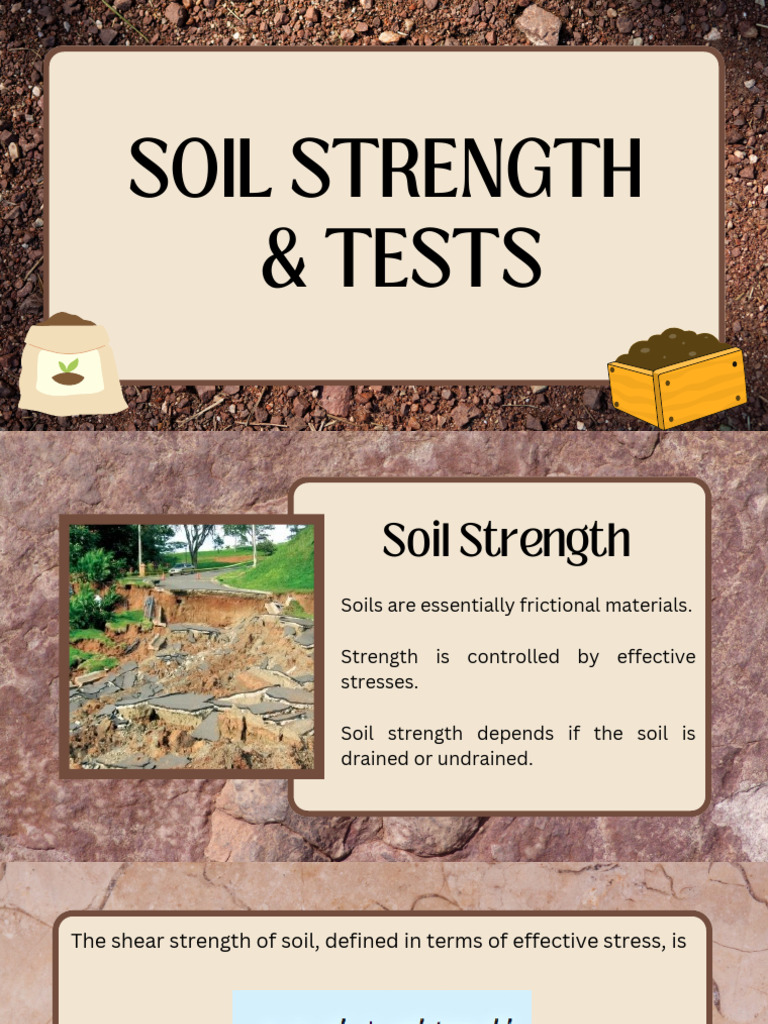 Soil Strength and Tests - Eseque | PDF | Natural Materials | Continuum ...