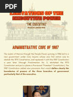 Executive Order No. 292: 1987 Code | PDF | National Security ...