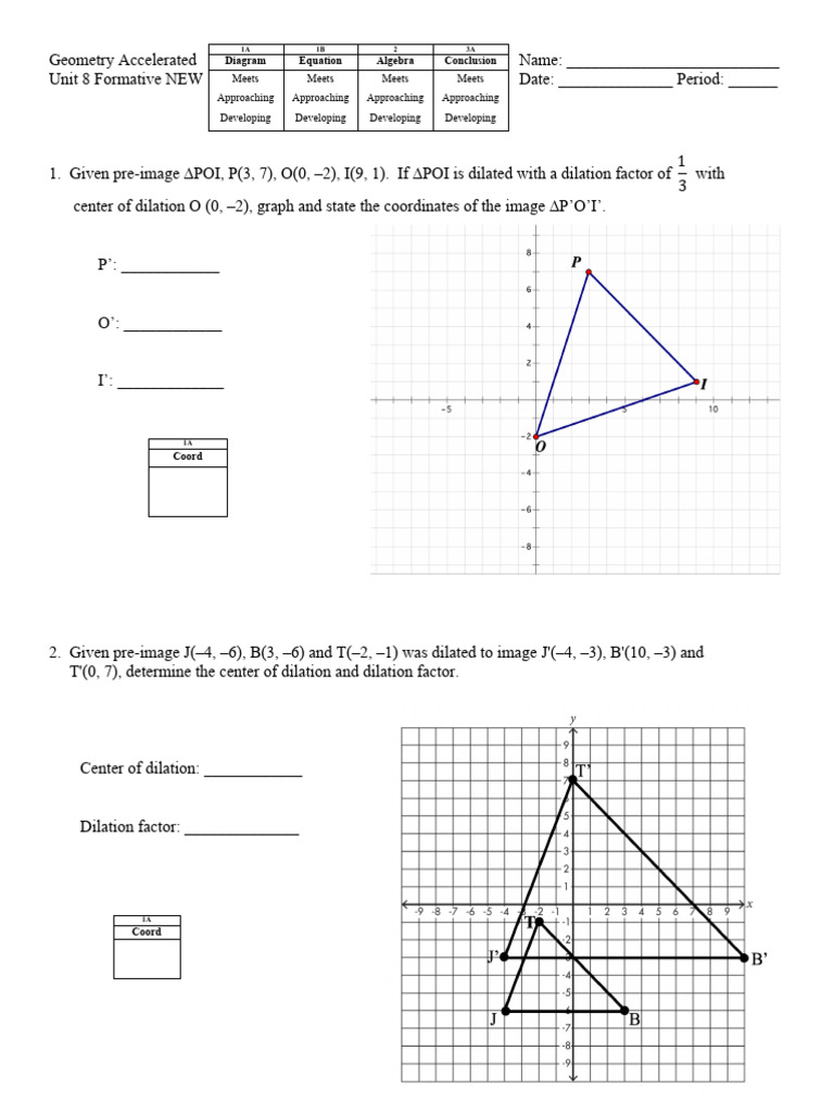 Gac Sem 2 Formative S | PDF | Algebra | Equations