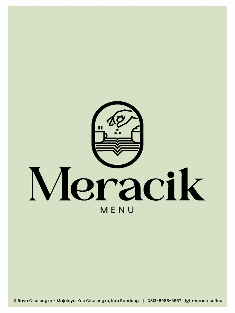 Menu Meracik Coffee & Eatery Cicalengka | PDF | Memasak, Makanan, & Anggur