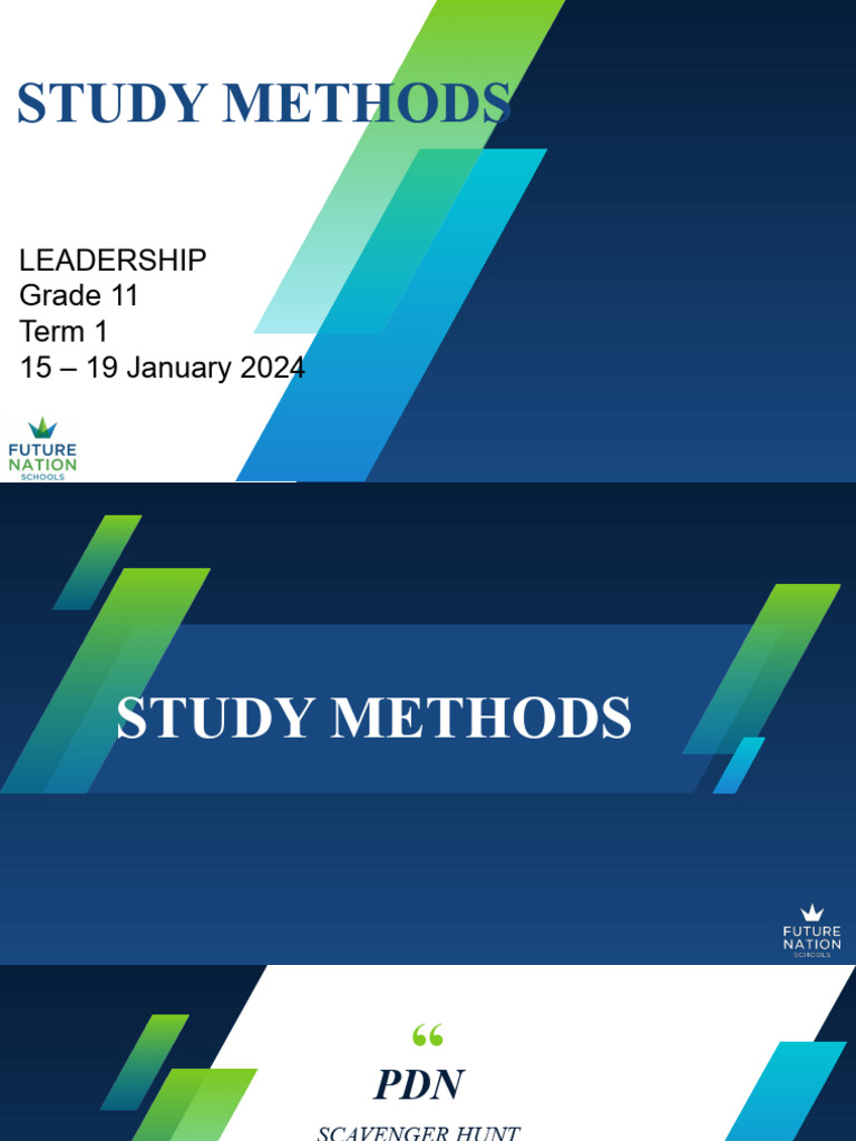 Study Methods | PDF