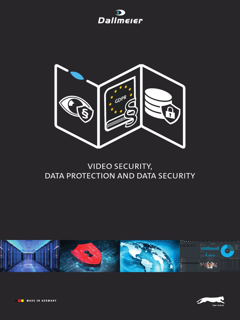 Dallmeier Video Surveillance CCTV Data Protection GDPR Folder | PDF ...