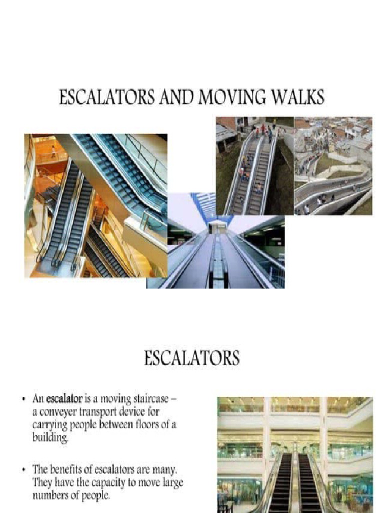 Escalators | PDF