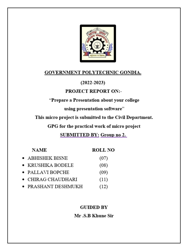 chirag ict pepsosal MICRO-PROJECT Repor- | Download Free PDF | Educational Technology ...