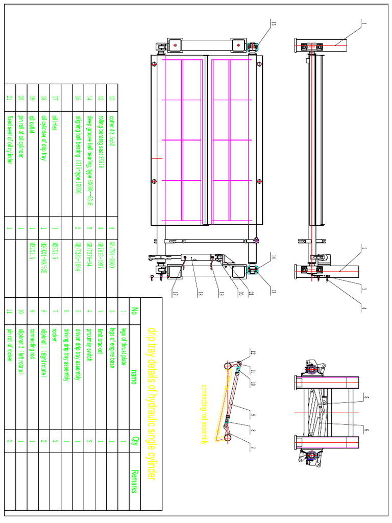 1500-2000-Drip Tray Assembly Drawing Model | PDF