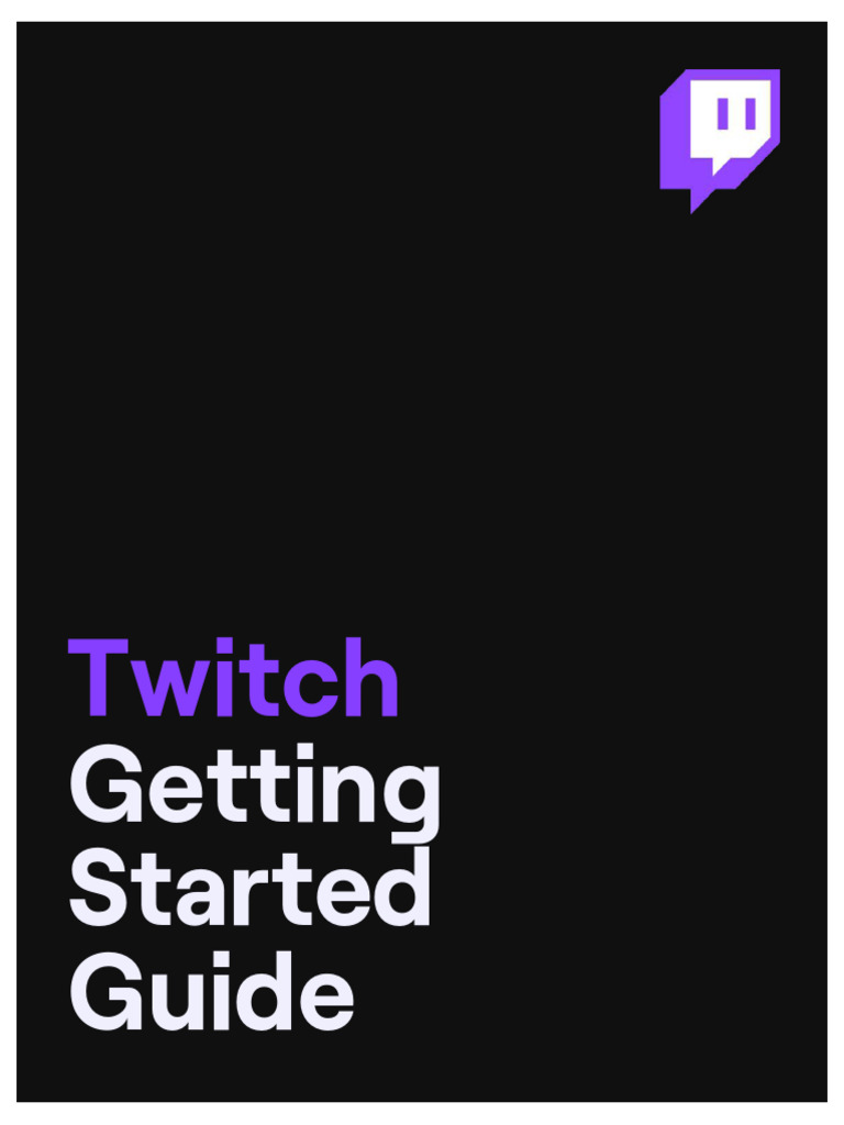 Twitch Streaming Beginner's Guide | PDF | Internet Forum | Subscription ...