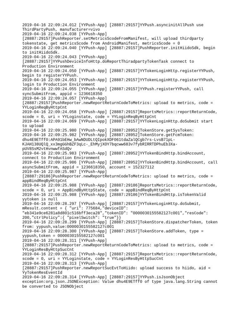Pushsvc Log | PDF | Web Standards | Software Engineering Pushsvc Log | PDF | Web Standards | Software Engineering