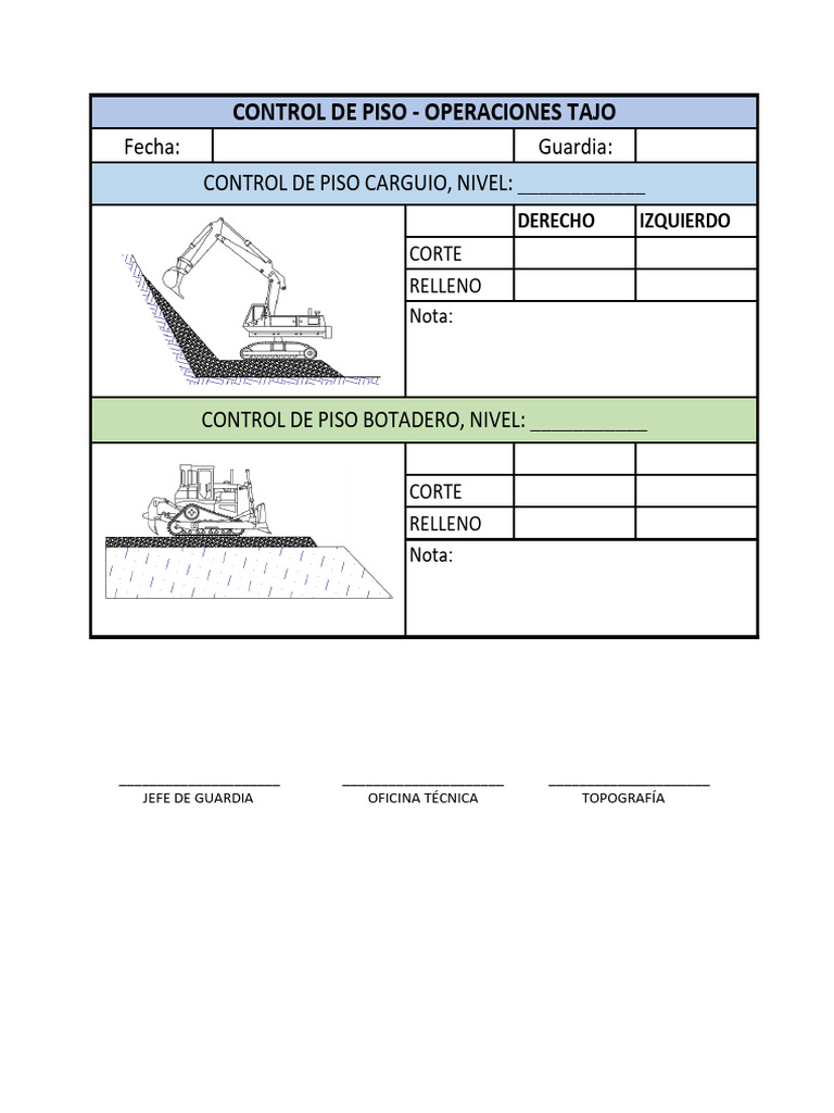 FORMATO PISO 2 | PDF