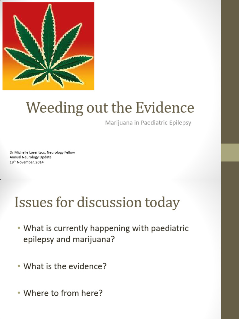 Marijuana in Epilepsy Nov 14 | PDF | Cannabis (Drug) | Pharmacology
