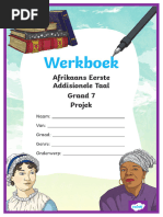 Afrikaans Task 6 Term 3 Project | PDF
