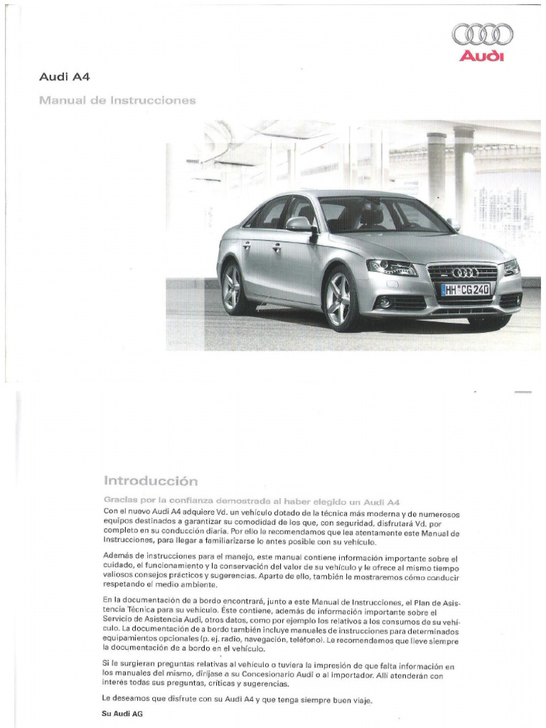Audi A4 B8 | PDF