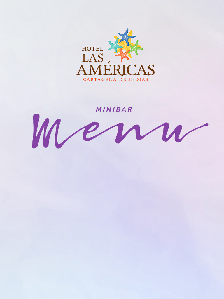Menu-Minibar2022 Impresion | PDF