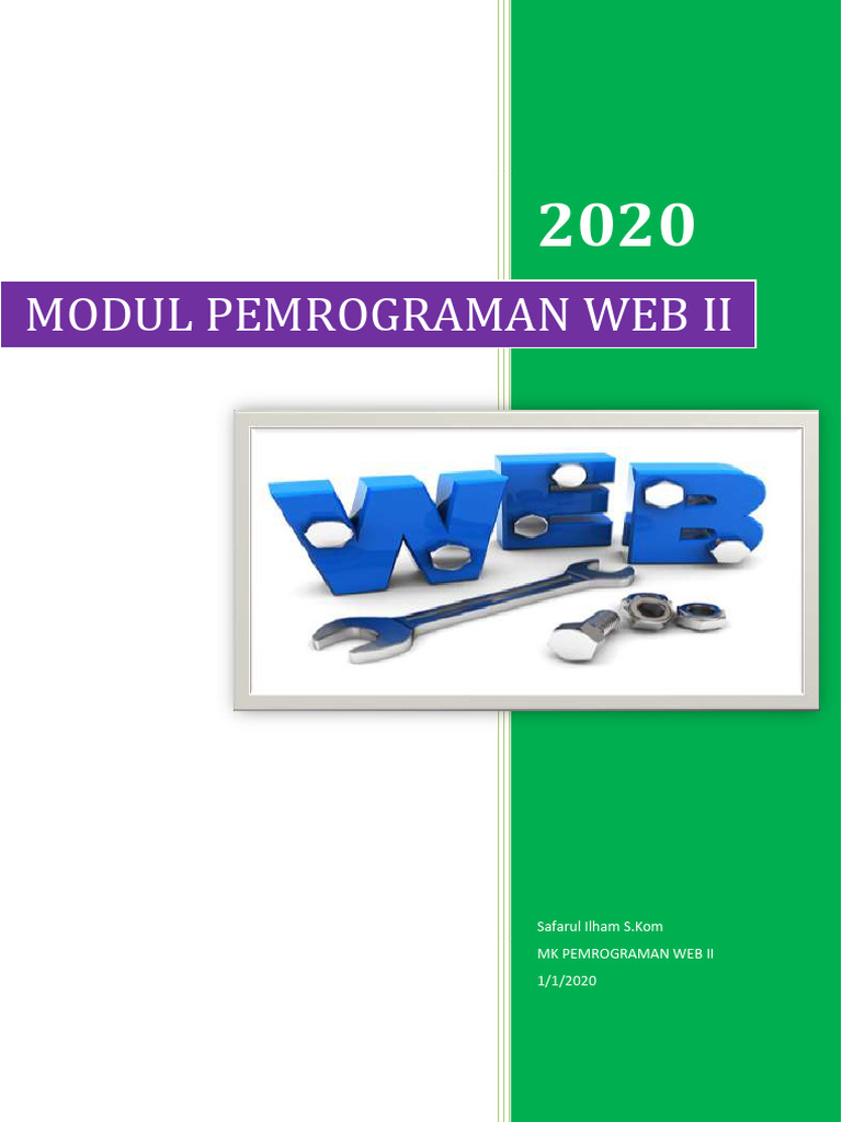821modul Pemrograman Web II | PDF | Komputer