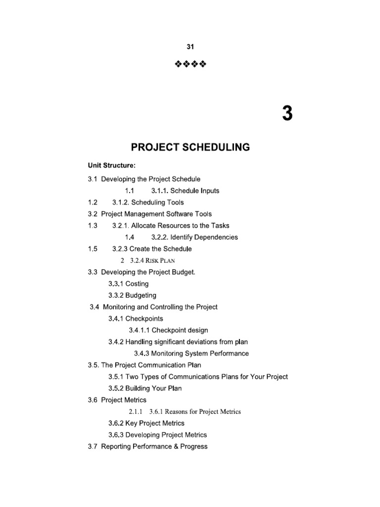 LESSON4_ SCHEDULING | PDF
