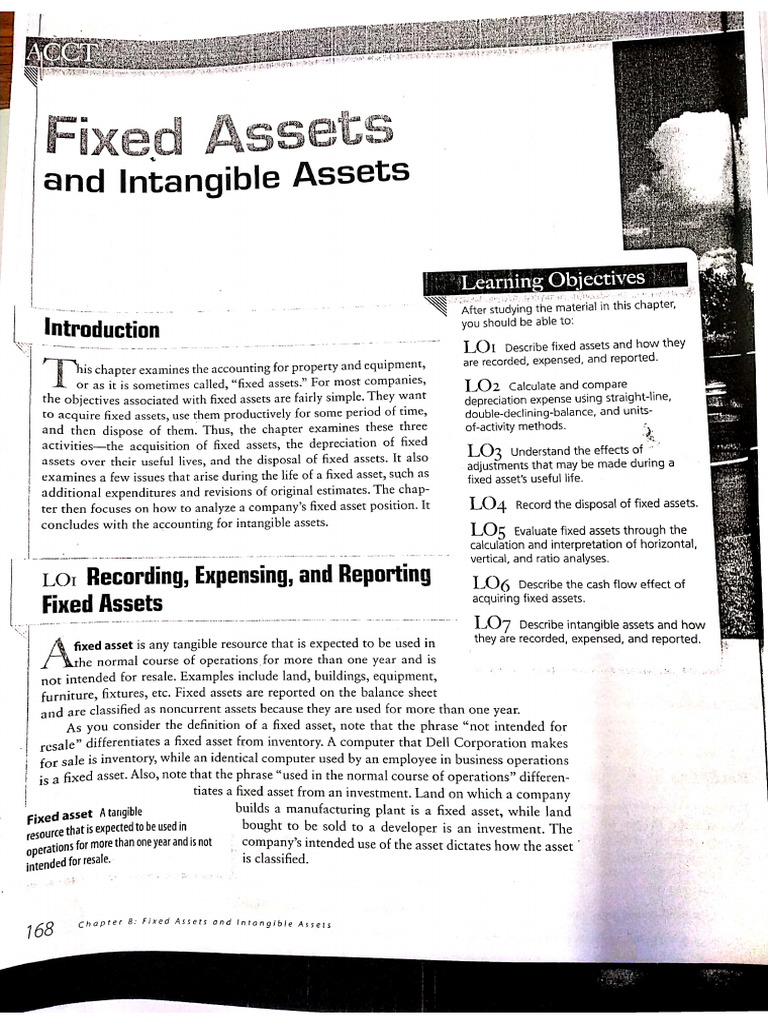 Session-23 CLO2 Chapter 8 Fixed Assets | PDF
