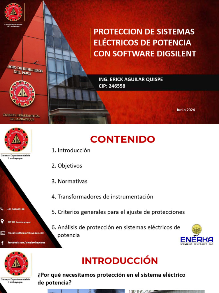 Protección de Sistemas Eléctricos de Potencia Con Software Digsilent | PDF | Transformador ...