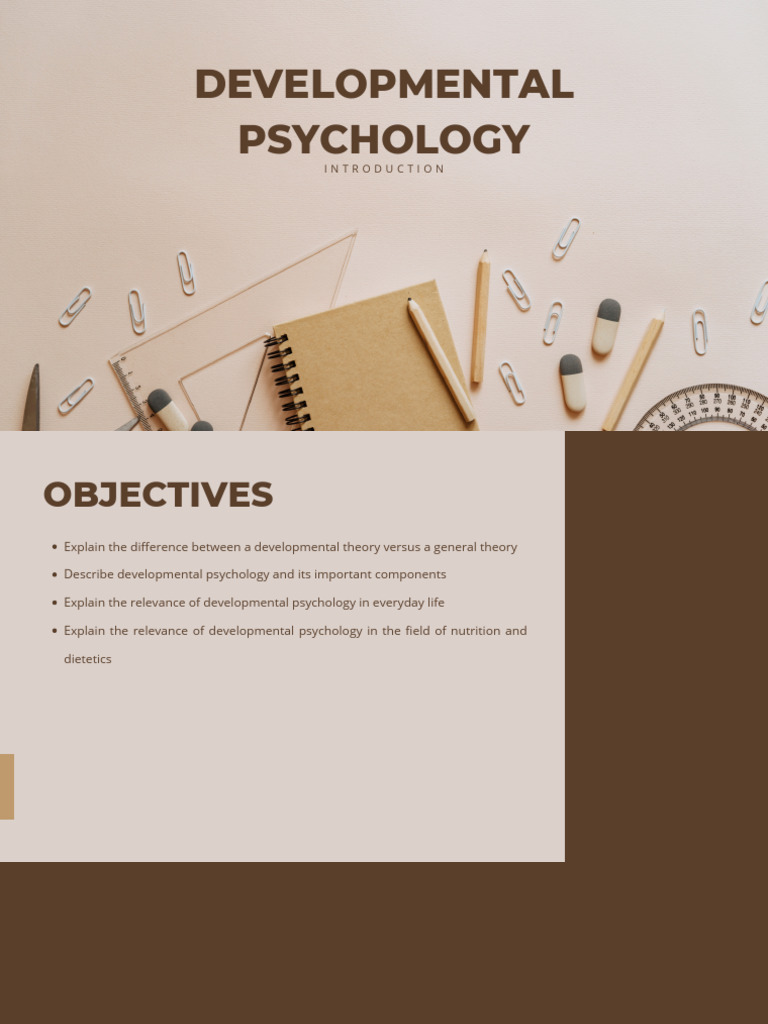 Introduction To Developmental Psychology | PDF | Theory | Hypothesis