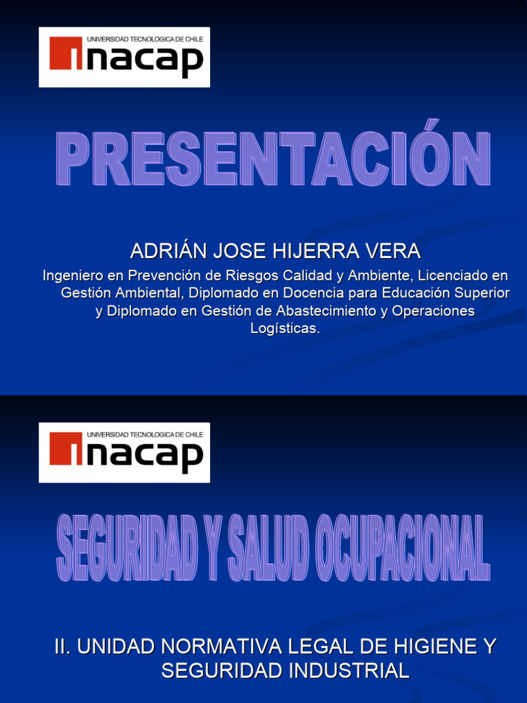 Presentacion II Seg.y Salud Ocup. | PDF | Outsourcing | Derecho laboral
