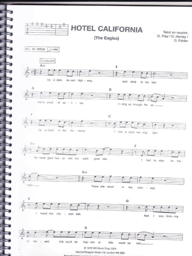 Hotel California | PDF
