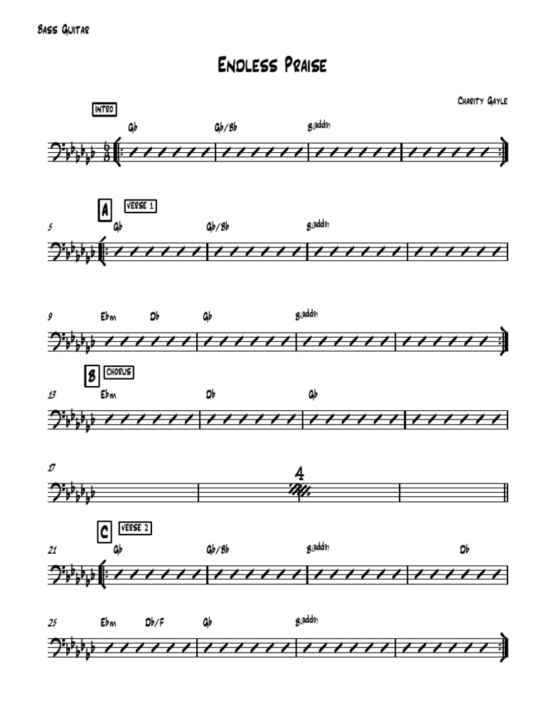 Endless-Praise-Charity-Gayle | PDF