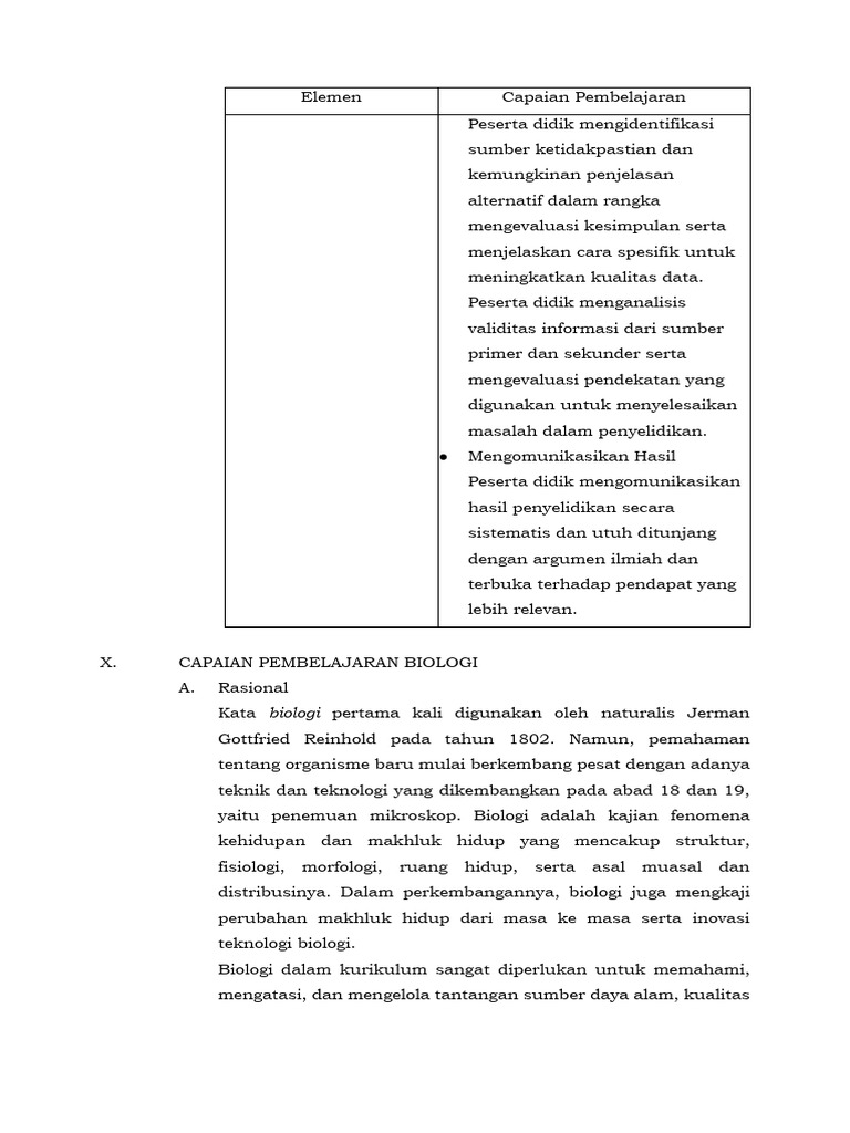 CP & ATP Biologi | PDF | Karier & Perkembangan