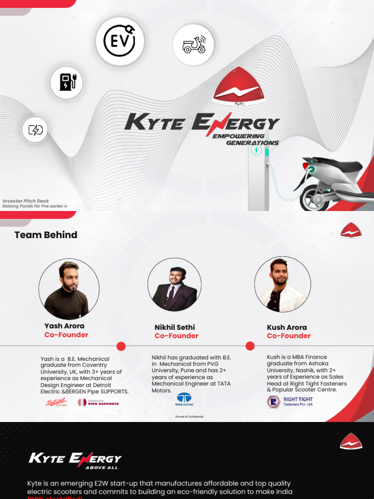 Kyte Business Plan | PDF | Electric Vehicle | Motorcycle