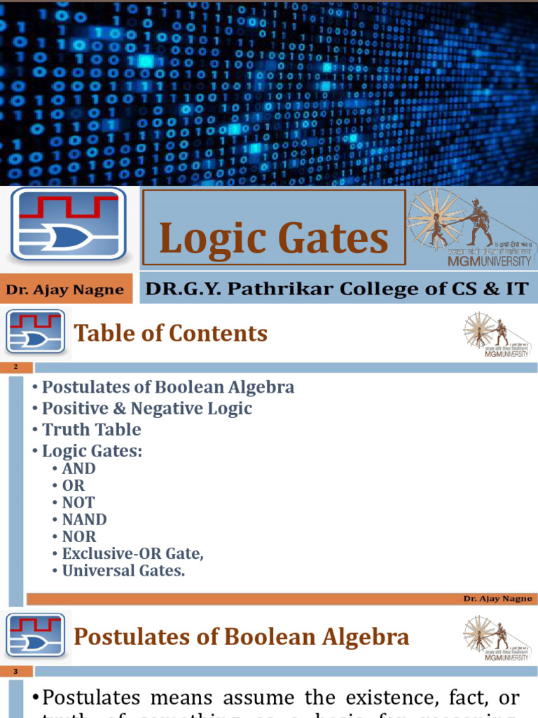Logic Gates Pdf Logic Gate Boolean Algebra