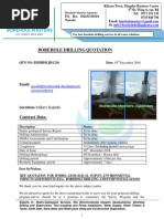 Borewell Permission Application Form | PDF | Business | Energy And Resource