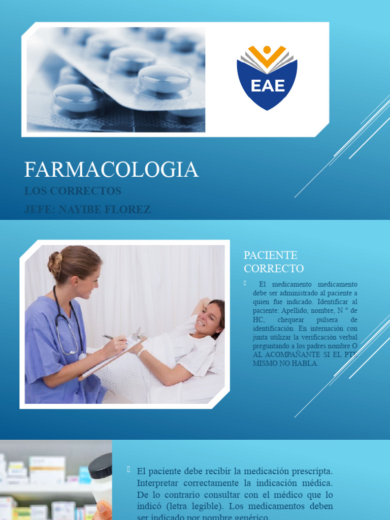 12 Correctos en Administración de Medicamentos | PDF | Medicamentos con ...
