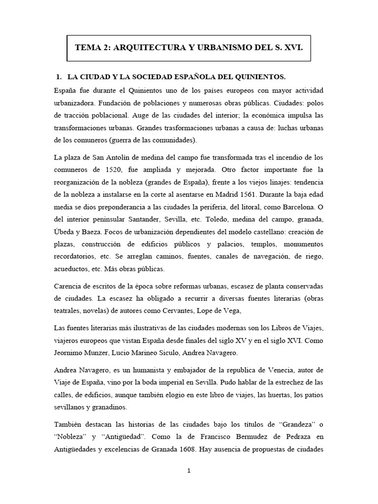 Tema 2 Aps | PDF | Arquitectura gótica | Renacimiento