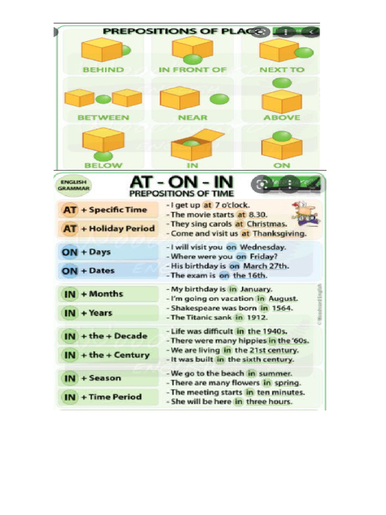 Prepositions | PDF