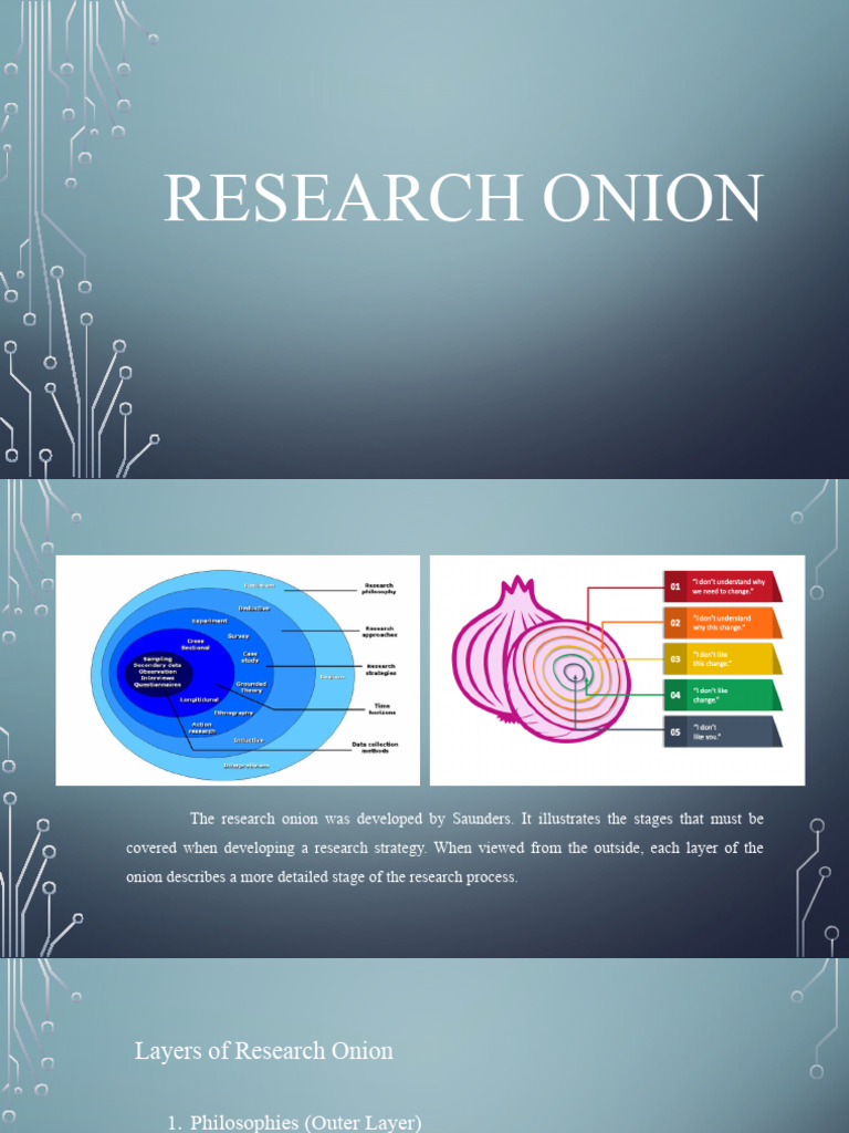 Research Onion | PDF
