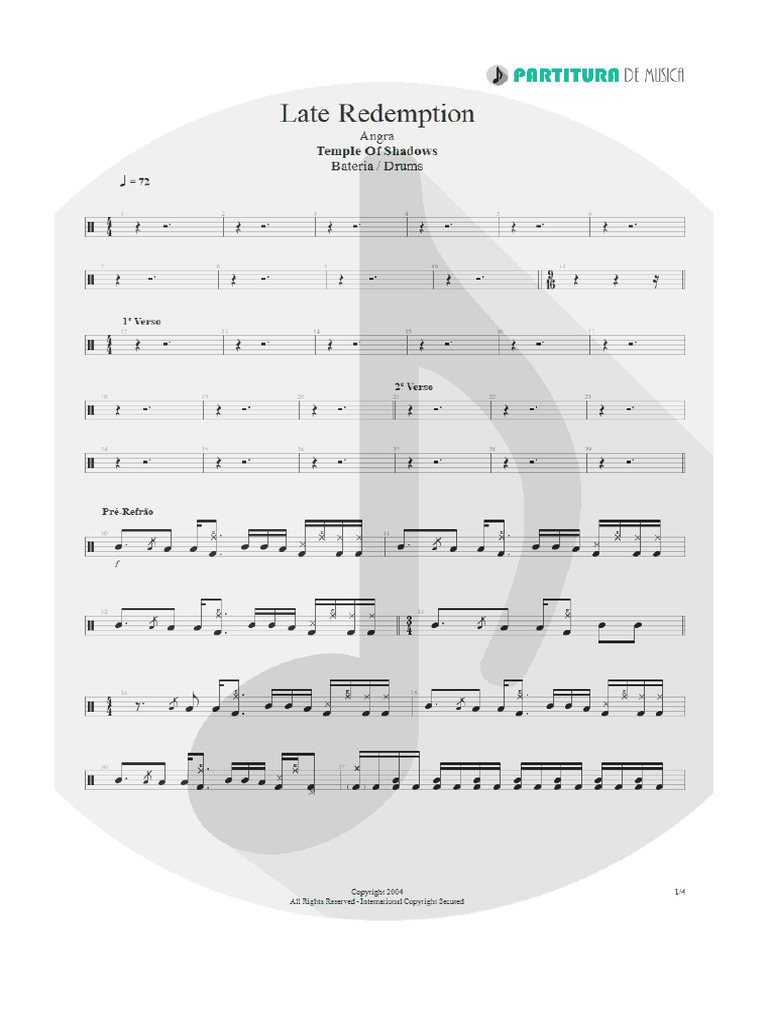 Angra Late Redemption Pdf