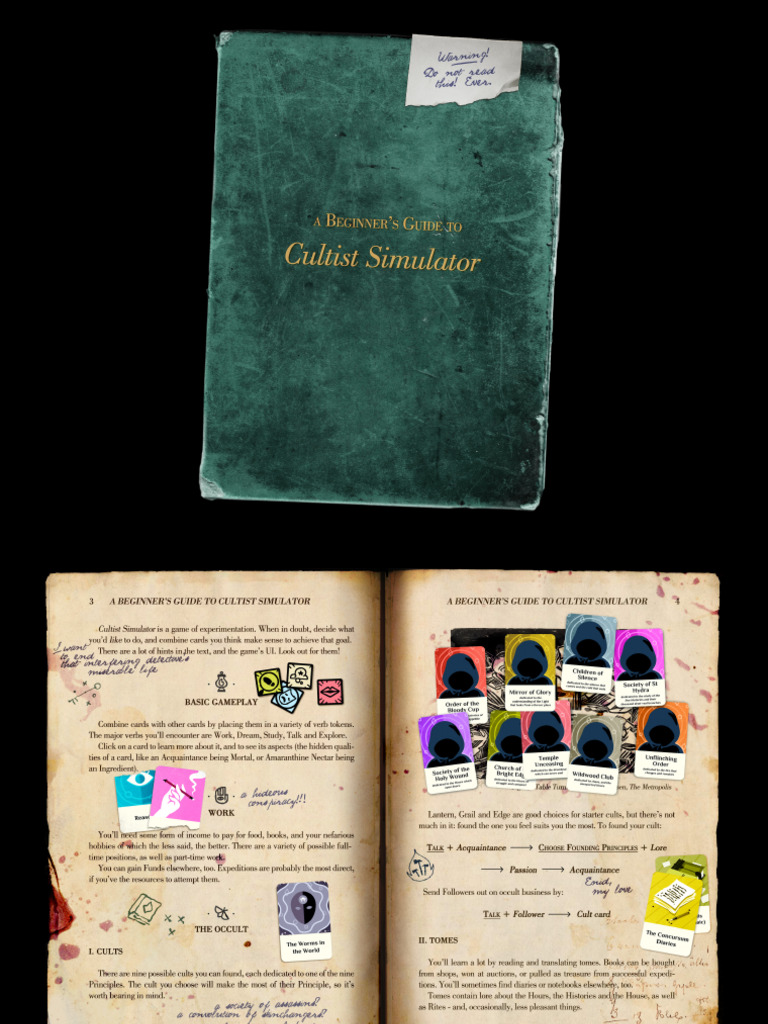 A Beginner's Guide To Cultist Simulator | PDF