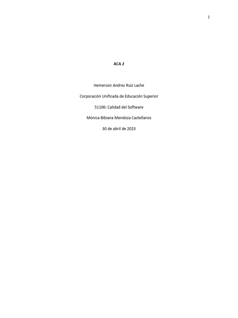 ACA2 | PDF | Pensamiento sistémico | Business