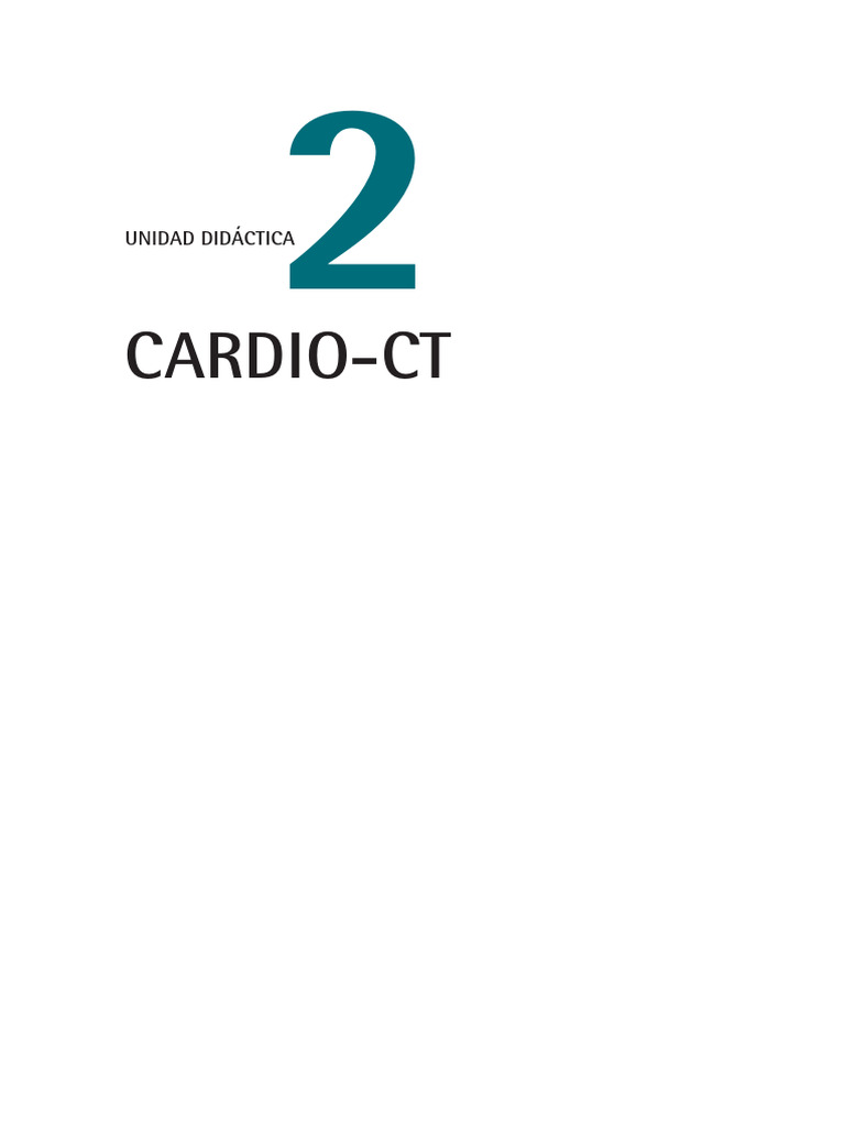 Avances en Tomografía Cardíaca CTMD | PDF