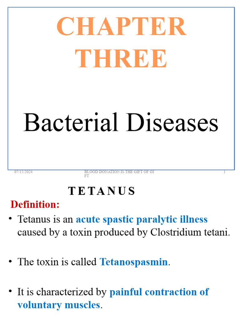 Chapter 3 (Bacterial Infections) | PDF | Meningitis | Infection