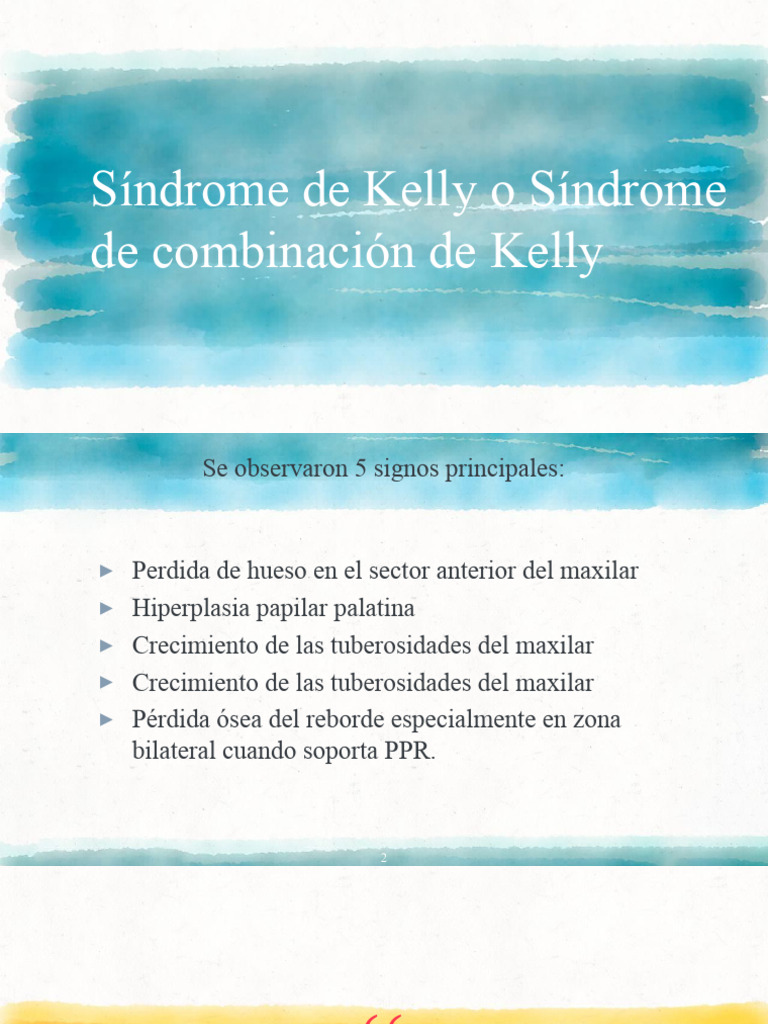 Sindrome de Kelly | PDF | Diente | Boca