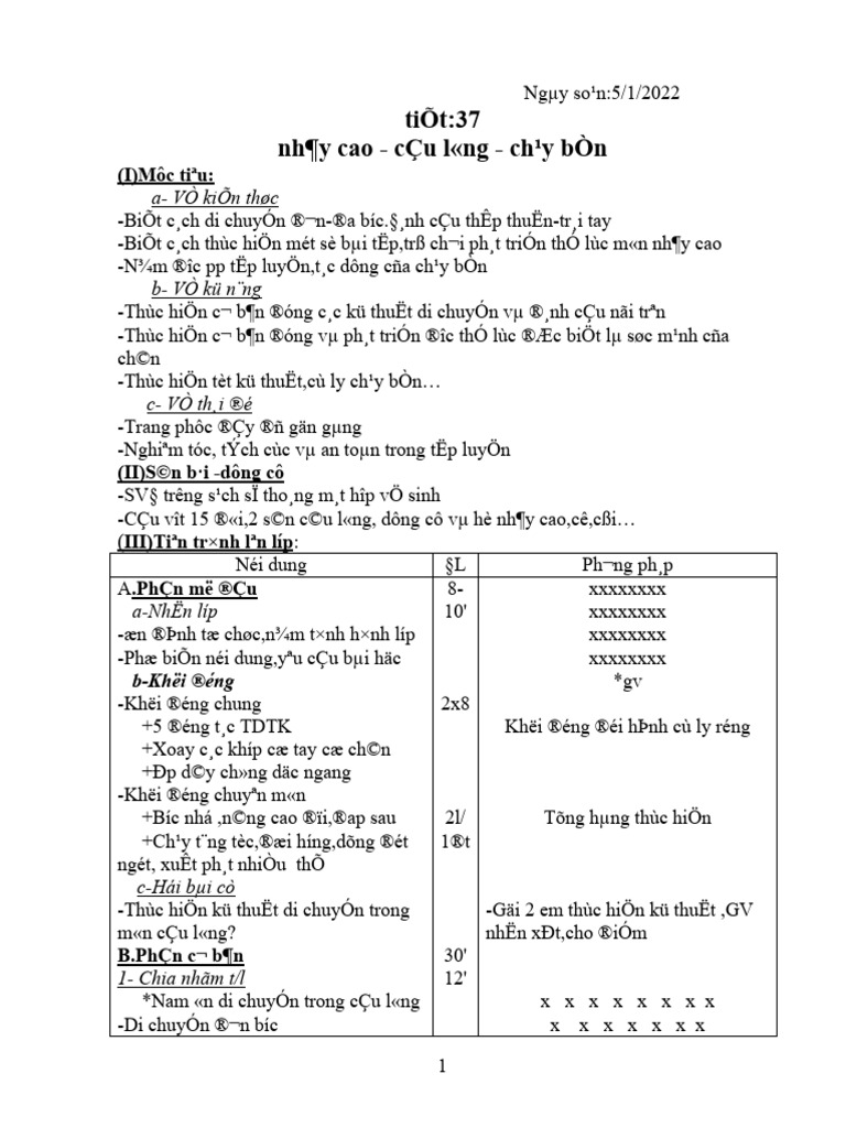 Tiõt:37 NH Y Cao - Cçu L NG - CH Y Bòn | PDF