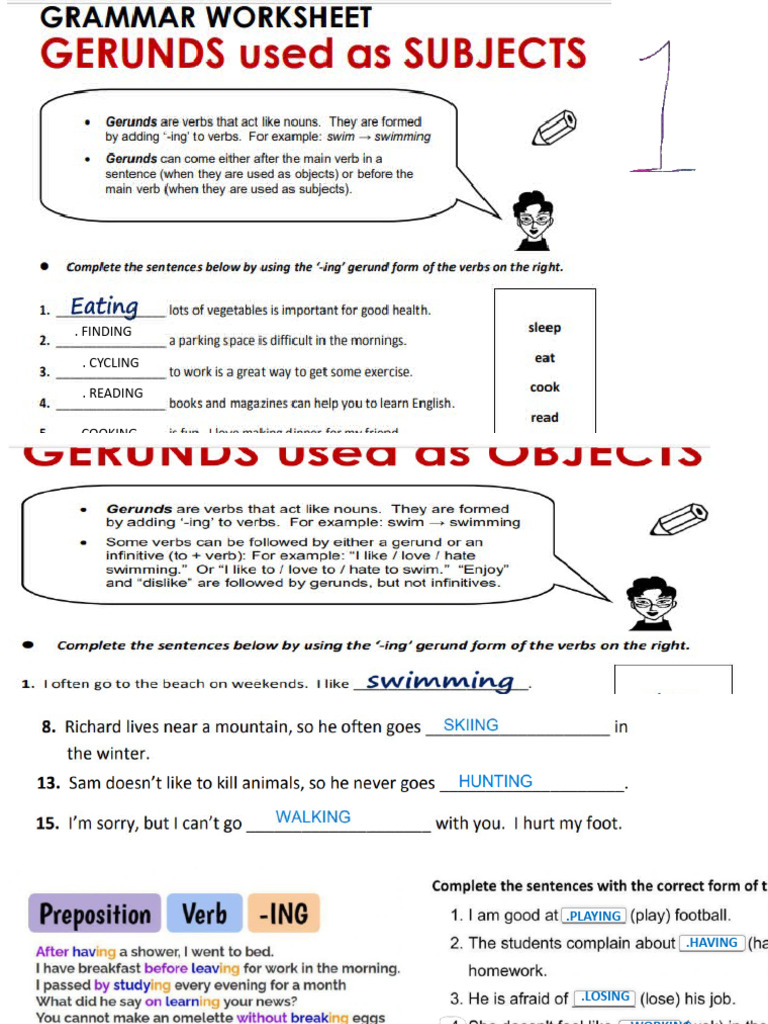 Gerund | PDF